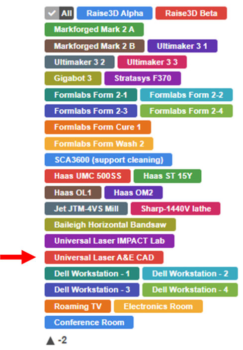 Impact Lab Reservation - A&E CAD